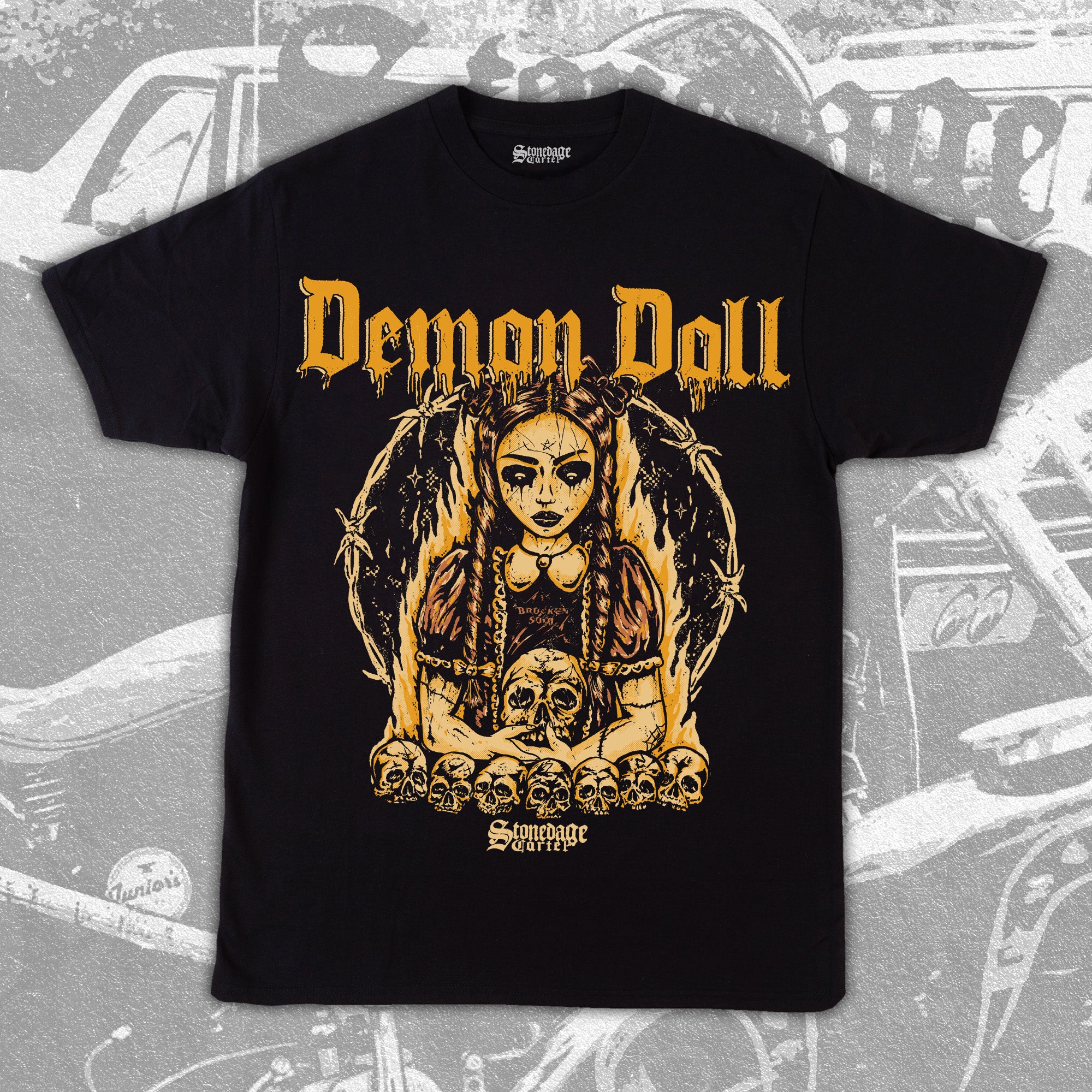 'Demon Doll' Unisex Tee – Stonedage Cartel: Alternative Clothing - Goth ...